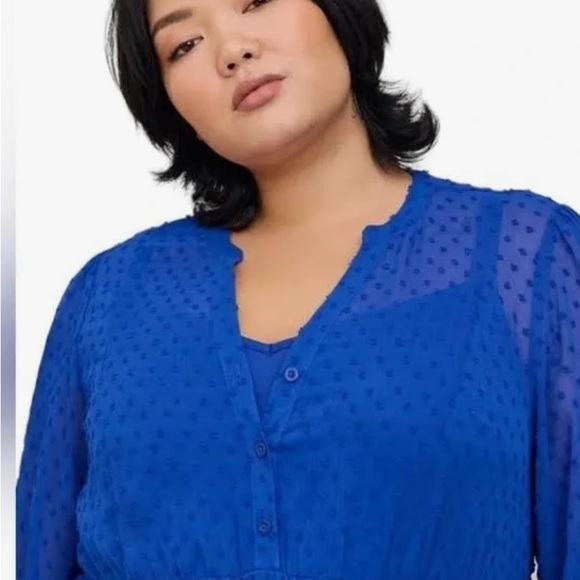 torrid | Dresses | Torrid Blue Maxi Dress | Poshmark